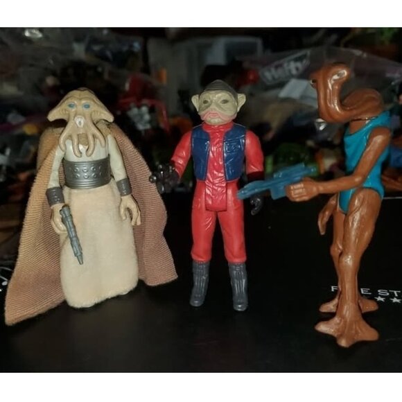 Star Wars | Toys | Vintage Star Wars Action Figure Squid Head Nien Nunb ...